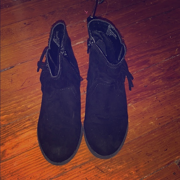 MIA | Shoes | Girls Size 3 Ankle Boots Black | Poshmark